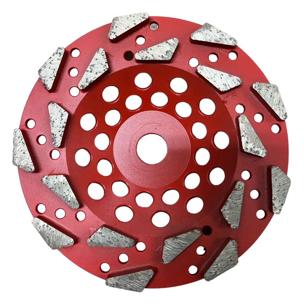 7" Rain Drop / Tear Drop Cup Wheel - 16 & 6 Soft Turbo