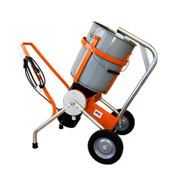 Kol Mixall Mobile Cove Bucket Mixer - 5 Gallon with 1/2 HP Motor